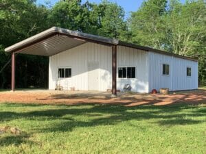60x80 Barndominium Steel Building | Maverick Steel Buildings