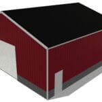 50x50 Outbuilding Steel Building Kit | Maverick Steel Buildings