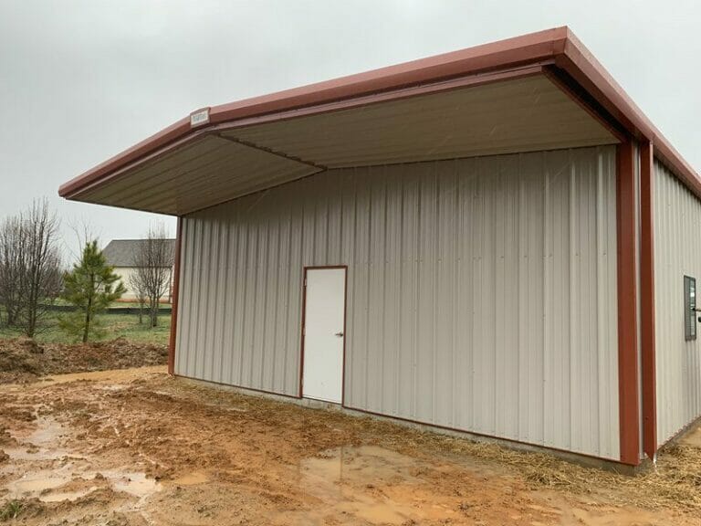 30x50 Workshop Steel Building | Maverick Steel Buildings